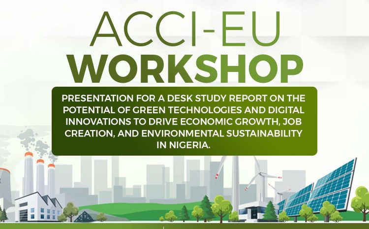 ACCI-EU SUPPORT TO CIRCULAR ECONOMY, CLIMATE SMART AGRICULTURE AND CLIMATE RESILIENCE – ACCI-PAC
